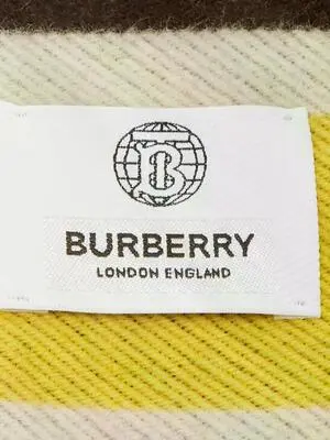 Burberry Checkerboard-pattern Scarf