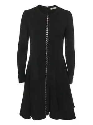 Dior Button Detailed Cocktail Dresses