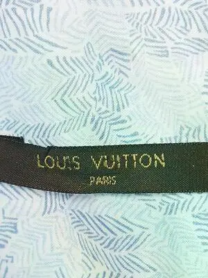 LOUIS VUITTON Geometric-pattern Cotton Shirt