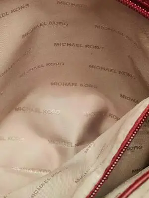 Michael Kors Leather Zip Tote Bag