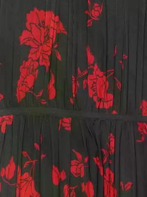 SELF-PORTRAIT Floral-print Midi Dress