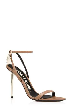 TOM FORD Padlock Pointy Toe Sandal
