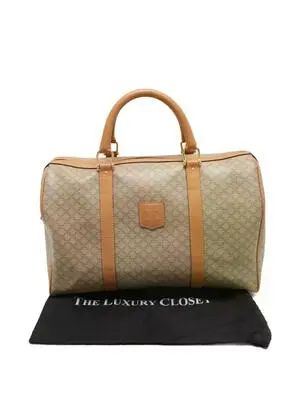 Celine Monogram Leather Duffle Bag