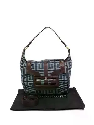 Givenchy Logo-pattern Buckle-fastening Shoulder Bag