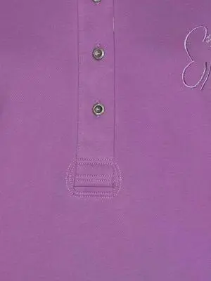 ELENA MIRO` Button-placket Polo T-shirt