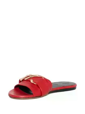 Proenza Schouler Monogram Flat Sandals