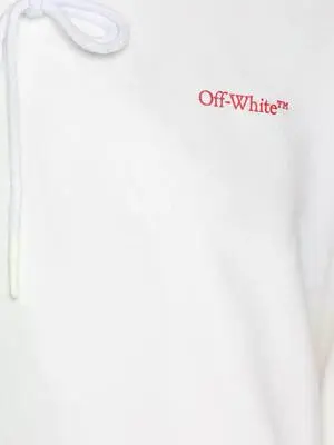 Off-White Embroidered Logo Hoodie