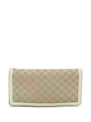 Celine 2008 Macadam-pattern Wallet