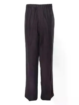 KRIZIA Button Linen Trousers
