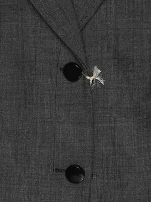 Marina Rinaldi Peak-lapel Blazer - Grey