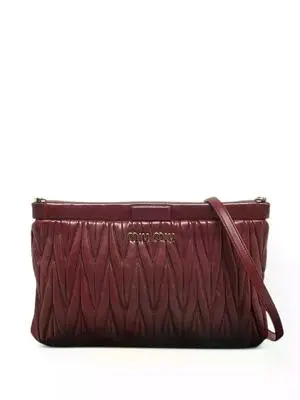 Miu Miu Textured Cross Body Bags