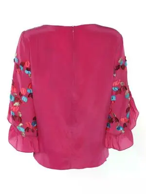 PETER PILOTTO Embroidered Peplum Top