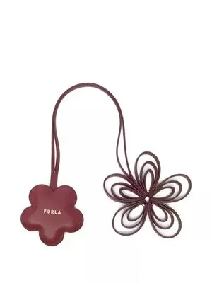 Furla Allegra Flower Charm - Red