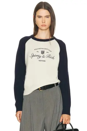 Sporty & Rich Trimmed Sweaters For Women