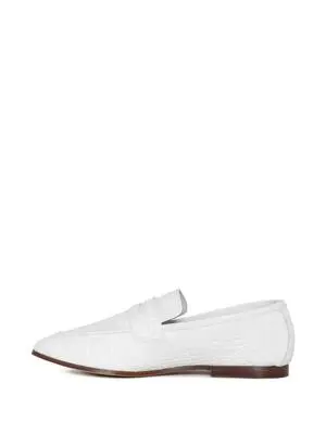 SOPHIQUE MILANO Crocodile-effect Loafers