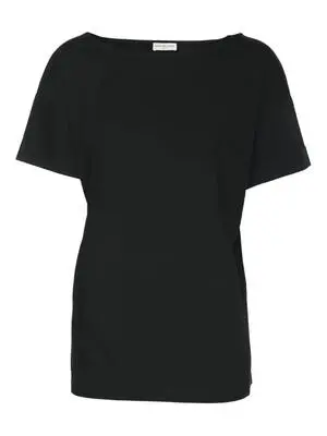 Dries Van Noten Cotton Crew Neck T-shirt - Black
