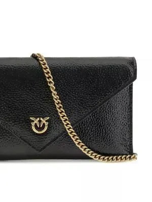 Pinko Love Birds Envelope Clutch - Black