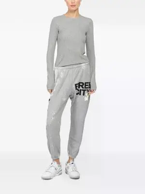 FREECITY Graphic Track Pants