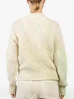 Eleventy Cable-knit Crew-neck Sweater
