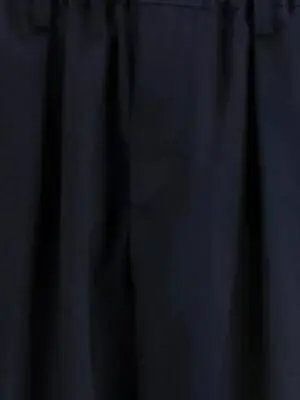 Marni Pleated Wool Trousers - Blue