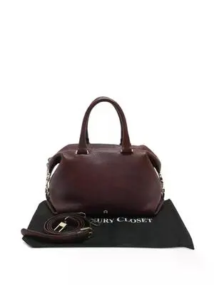 AIGNER Leather Tote Bag