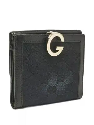 Gucci Leather Gg-pattern Wallet