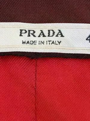 Prada Mirror Detailing Tweed Jacket