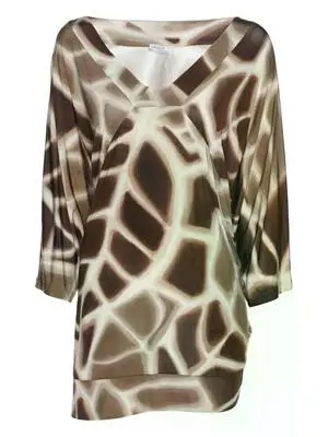 BASLER V-neck Printed Top