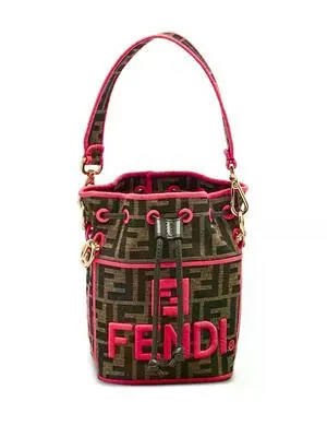 Fendi Mon Tresor Ff Canvas Mini Bag
