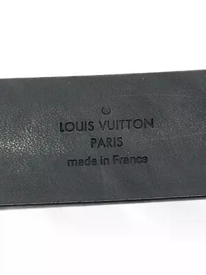 LOUIS VUITTON Neogram Leather Belt