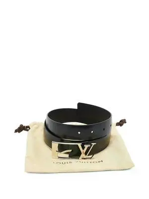LOUIS VUITTON Neogram Leather Belt