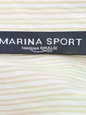 Marina Rinaldi Striped Shirt - Neutrals