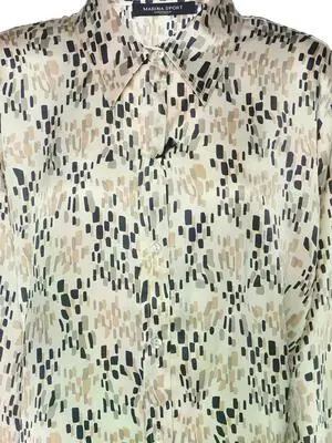 Marina Rinaldi Printed Silk Shirt