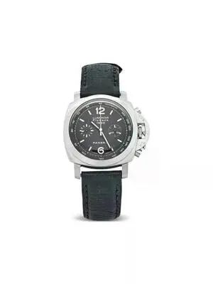 Panerai Luminor Flyback 1950 Pam00212 44mm Watch - Black