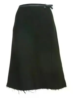 Marni Raw-edge A-line Skirt