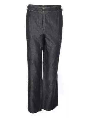 ELENA MIRO` Contrast-stitching Trousers