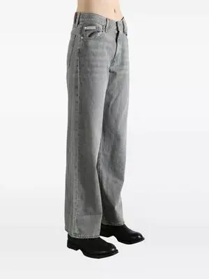 Calvin Klein Low-rise Wide-leg Jeans