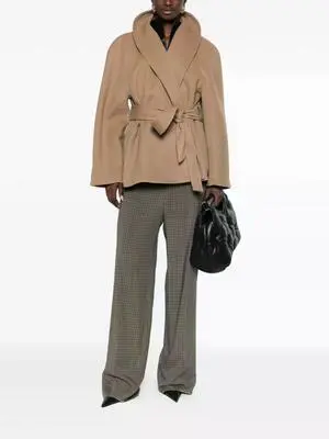 Balenciaga Shawl Belted Jacket