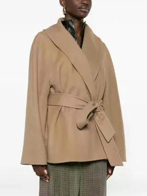 Balenciaga Shawl Belted Jacket
