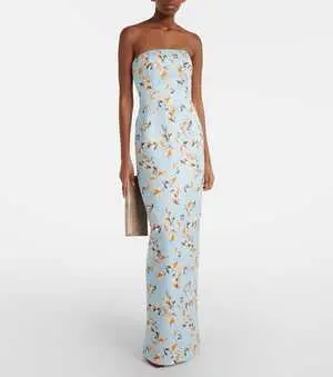EMILIA WICKSTEAD Laelia Floral Gown