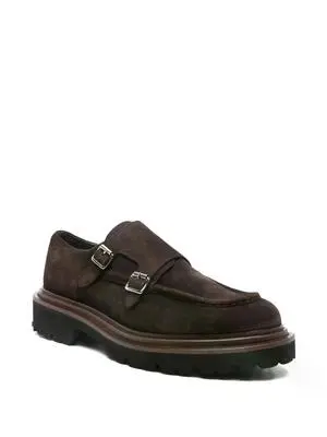 MARECHIARO 1962 Buckle Suede Monk Shoes