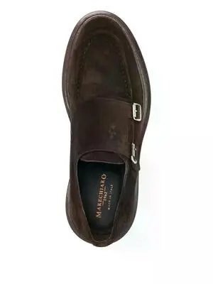 MARECHIARO 1962 Buckle Suede Monk Shoes