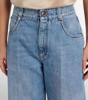 Brunello Cucinelli Wide-leg Jeans