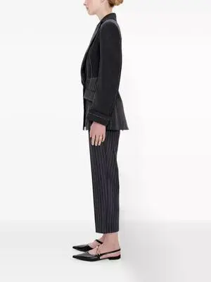 Simkhai Vera Pinstripe-pattern Trousers
