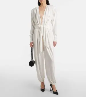Stella McCartney Crêpe Jersey Jumpsuit