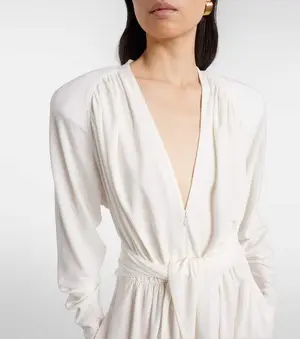 Stella McCartney Crêpe Jersey Jumpsuit