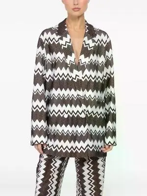 Missoni Chevron-pattern Blazer