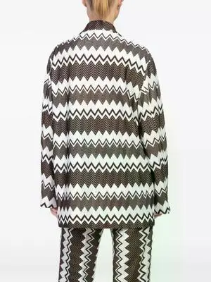 Missoni Chevron-pattern Blazer