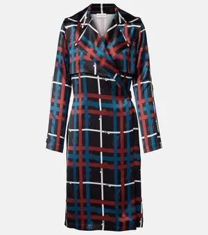 Burberry V Neck Day Dresses