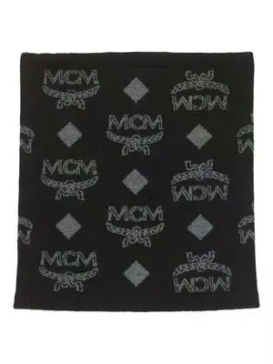 Mcm Logo-patch Neck Warmer
